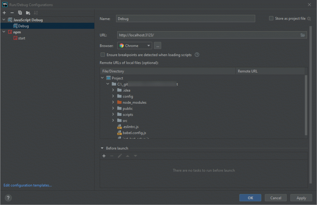 JetBrains WebStorm – React JS Anwendung debuggen eKiwi.de