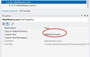 C# / WPF: InitializeComponent does not exist in the current context eKiwi.de